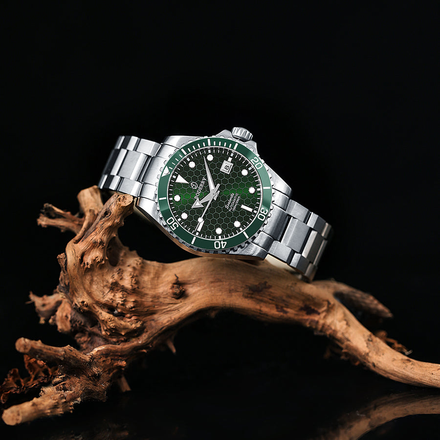 SEATURTLE.OCEAN(TITANIUM) - Automatic Titanium Diver Watch | Turtle Gr