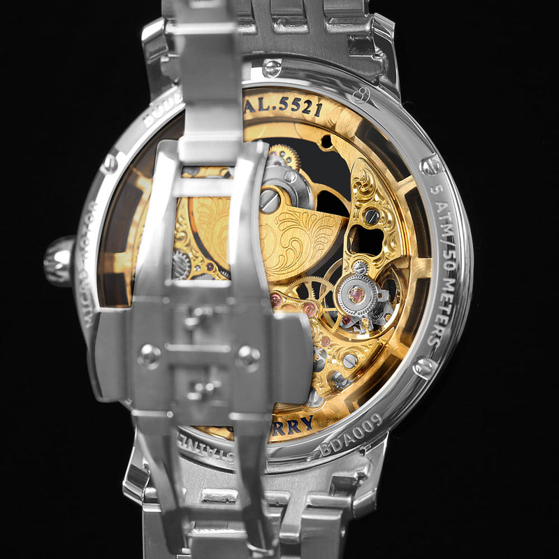 Boderry ELITE II - Micro-rotor Automatic Mechanical Watch | Gold