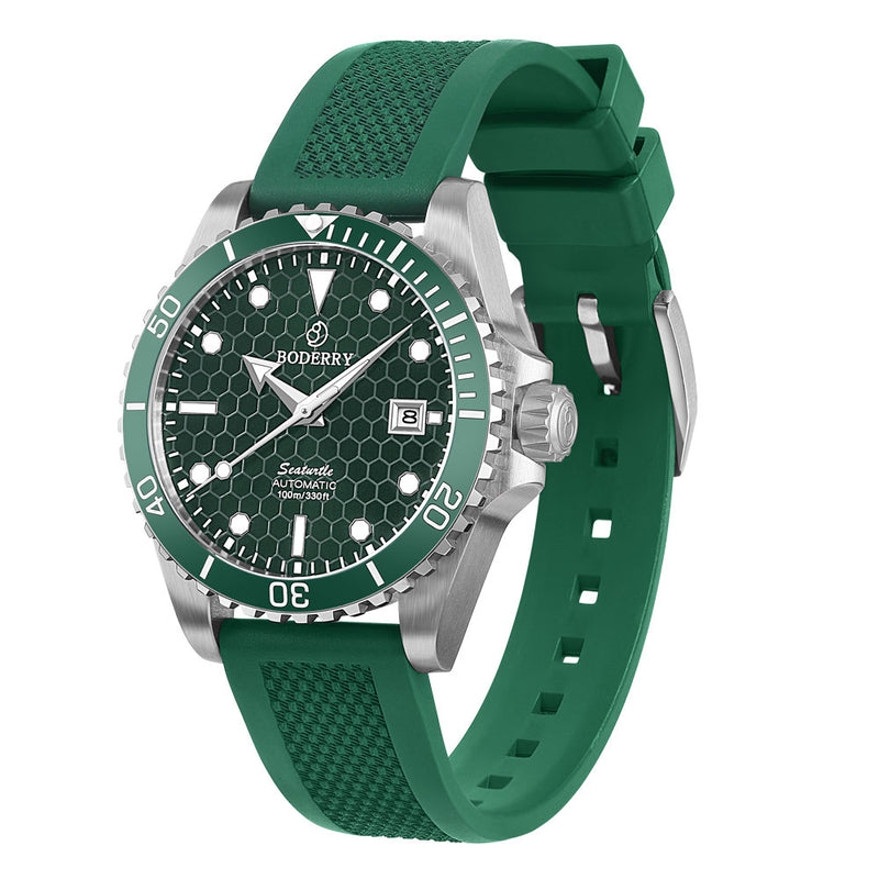 SEATURTLE.OCEAN(TITANIUM) - Automatic Titanium Diver Watch | Turtle Gr