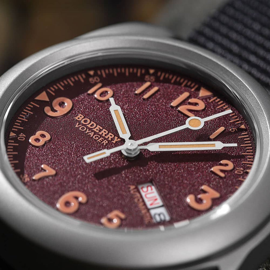 Boderry VOYAGER - 100M Waterproof Titanium Automatic Field watch