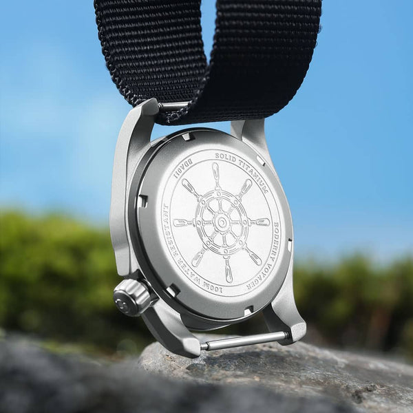 Boderry VOYAGER - 100M Waterproof Titanium Automatic Field watch