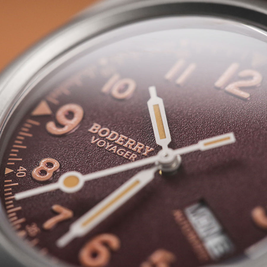 Boderry VOYAGER - 100M Waterproof Titanium Automatic Field watch