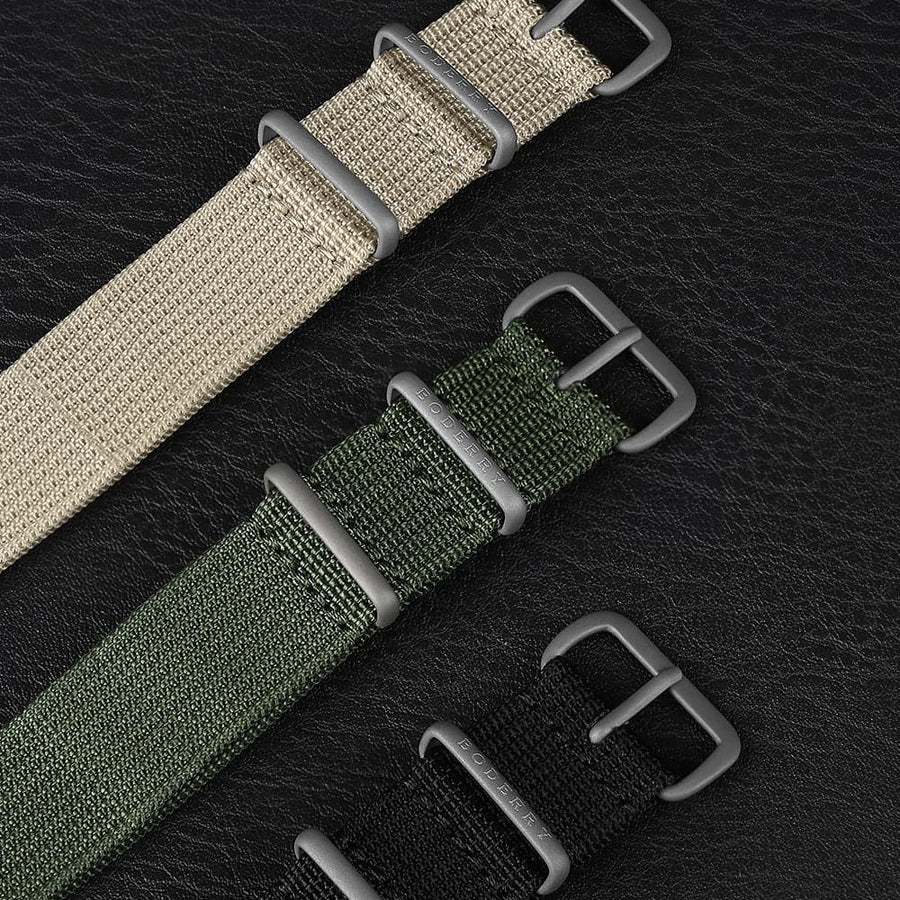 Boderry 20mm Wide Nylon strap | Suitable for all watches with 20mm lug ...