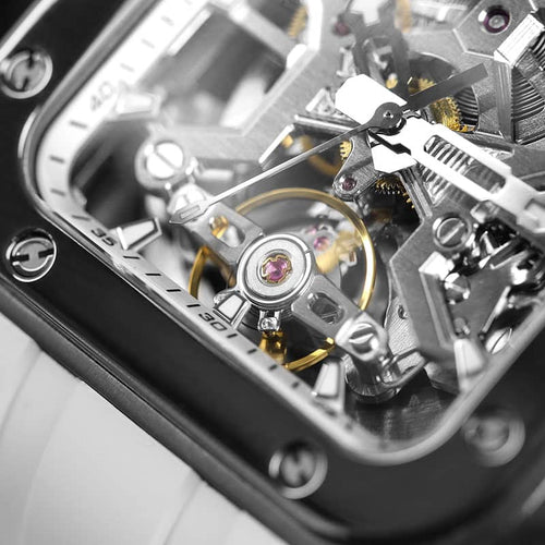 Boderry STORM - Square Automatic Titanium Watch