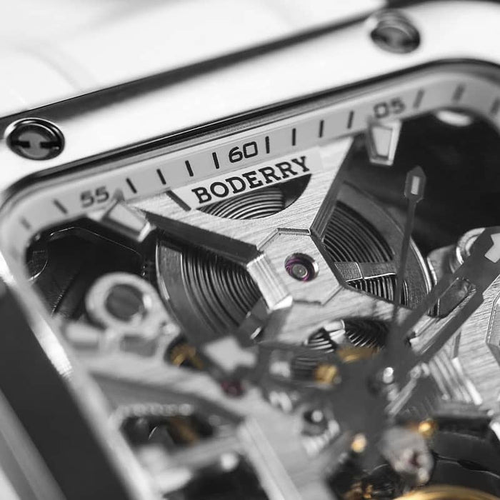 Boderry STORM - Square Automatic Titanium Watch