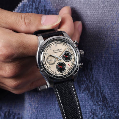 Boderry Asymmetry Chronograph Watch