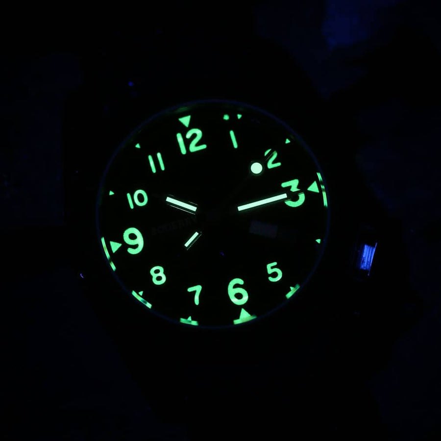 Boderry VOYAGER - 100M Waterproof Titanium Automatic Field watch