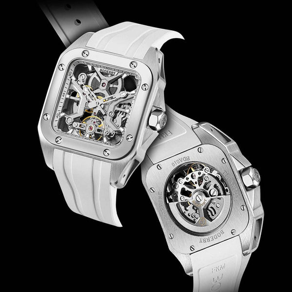 Boderry STORM - Square Automatic Titanium Watch