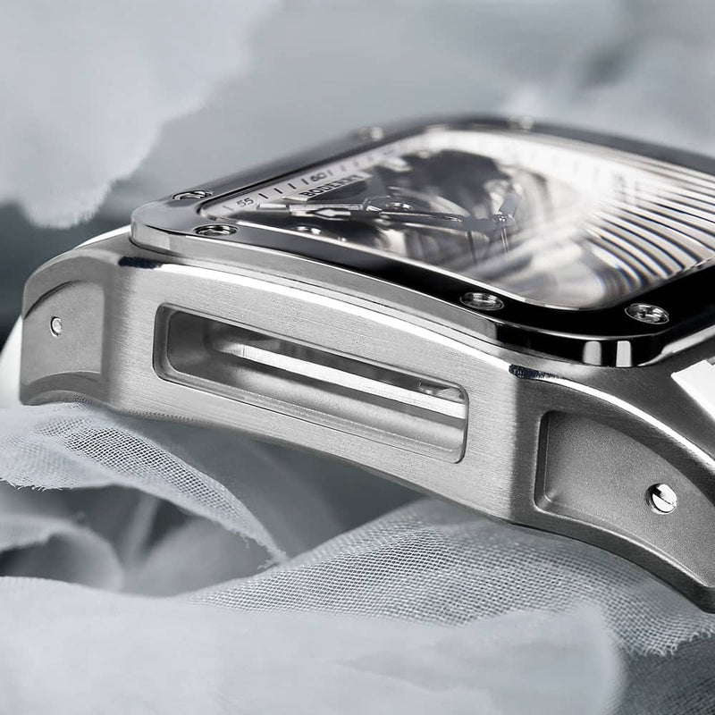 Boderry STORM - Square Automatic Titanium Watch
