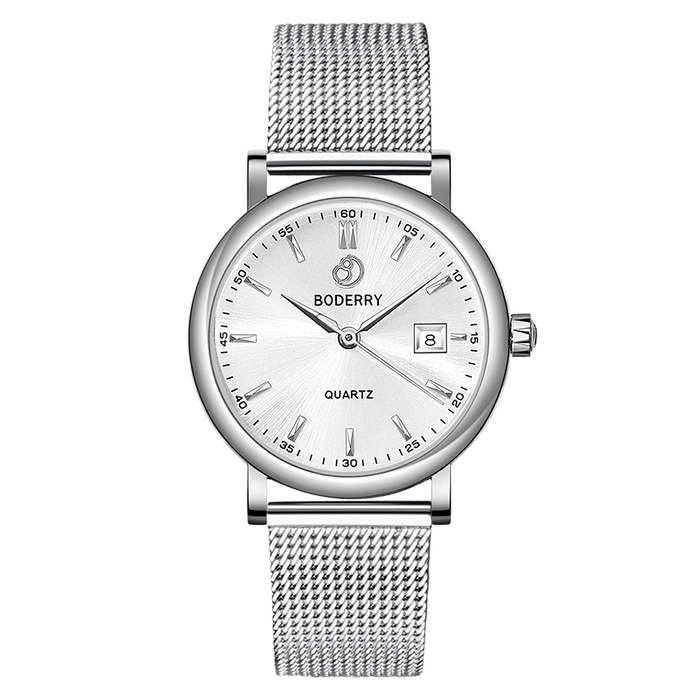 Classic Luxury Women's Leather Strap Watches 32MM - Boderry Watches